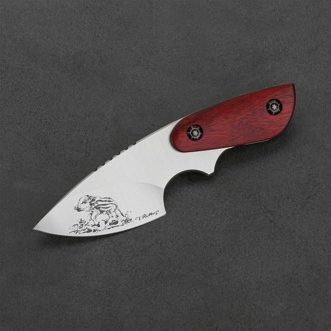 PUMA IP / Ed Mahony Kleiner Keiler, Sandelholz, mit Kydexscheide ...